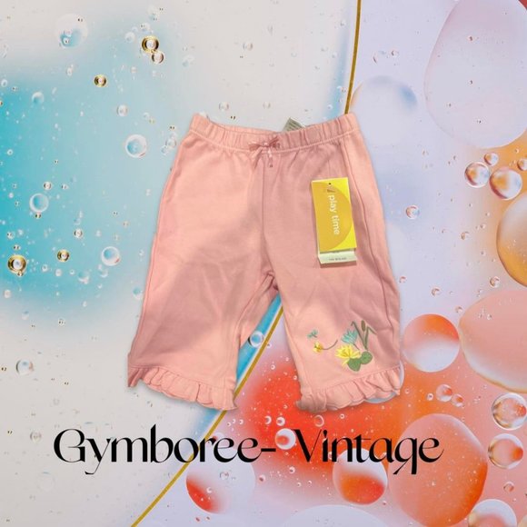 Gymboree | Bottoms | Gymboree Nwt Tiny Pond Embroider Dargon Flies Flowers 3 3 6 6 2 12 18 Mo ...